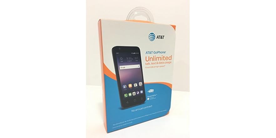 ATT GoPhone Alcatel Ideal 4G LTE