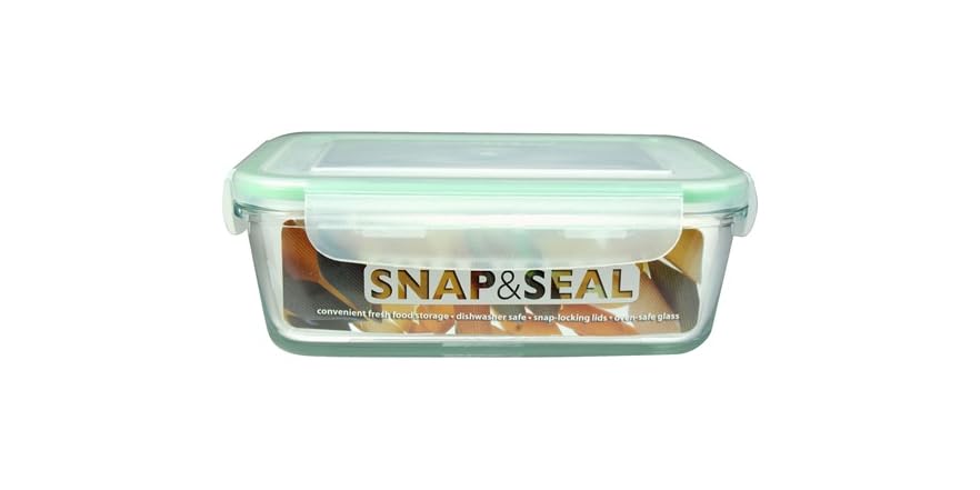 Snap & Seal 28oz. Rectangular Container