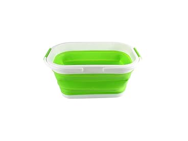 Poecent Multi-Function Folding Basket (Green)