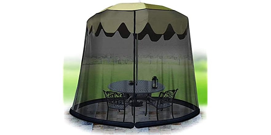 Ideaworks 9 Foot Umbrella Table Screen