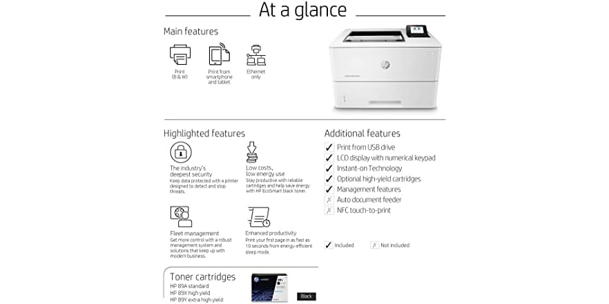 HP Laserjet Enterprise Printer M507n