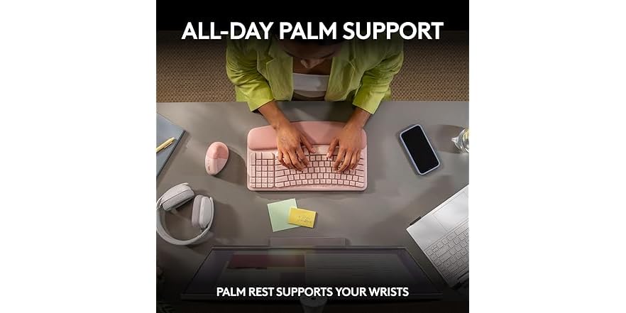 Logitech Wave Keys Wireless Ergonomic Keyboard