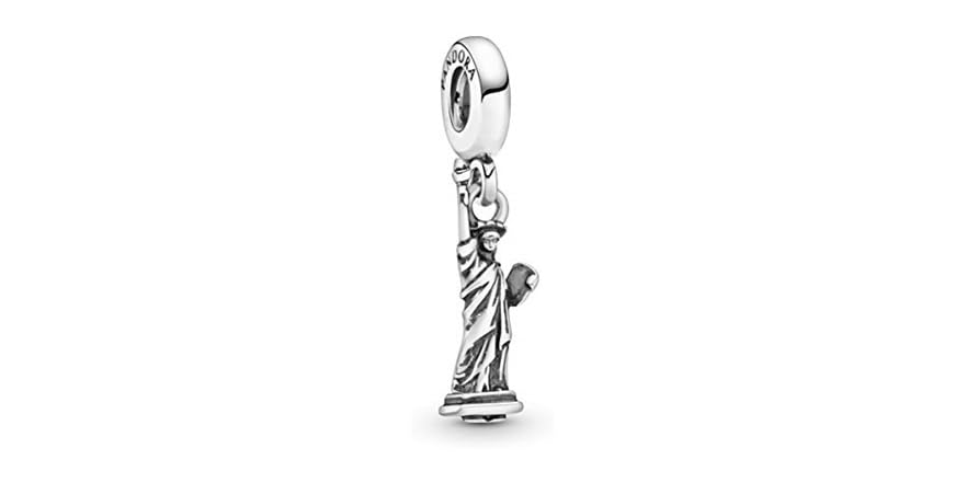 PANDORA 791077 Pandorastatue of liberty Sterling Sil (Open Box)
