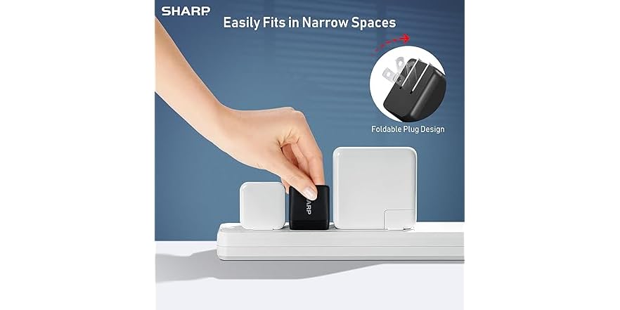 Sharp USB C Charger - 30W, Dual Port