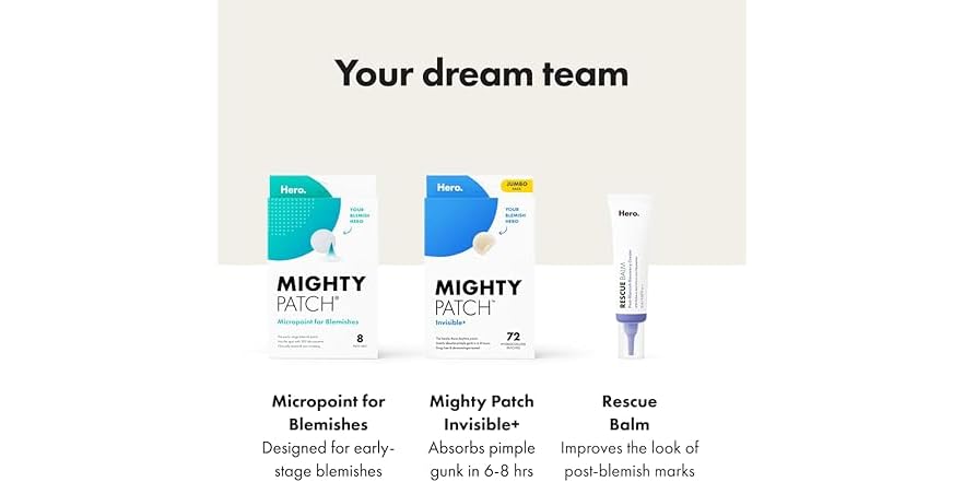 3PK Mighty Patch™ Invisible+ Pimple Patch (72 Count)