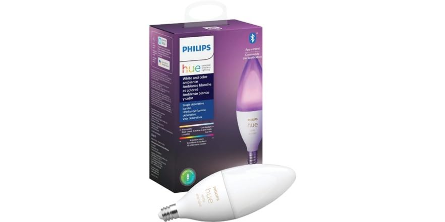 Philips Hue E12 LED Candle Light Bulb