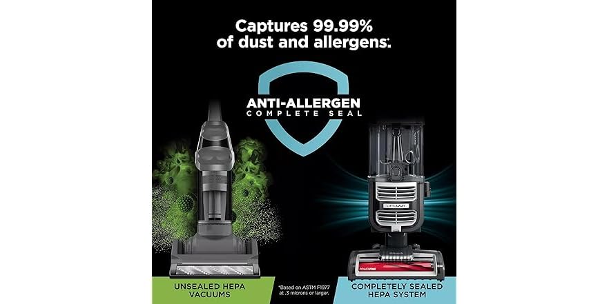 SHARK UV730 Navigator Lift-Away Upright Vacuum Gray (Open Box)