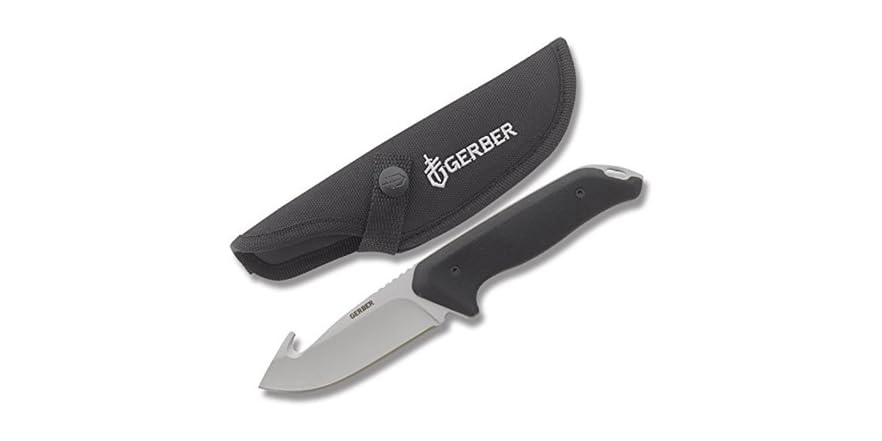 Gerber Moment Fixed Blade Knife, Gut Hook