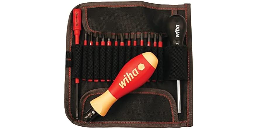 Wiha Torque Control Driver and Slimline Blade Set