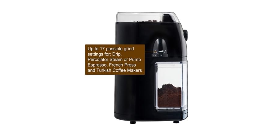 Secura Electric Burr Coffee Grinder