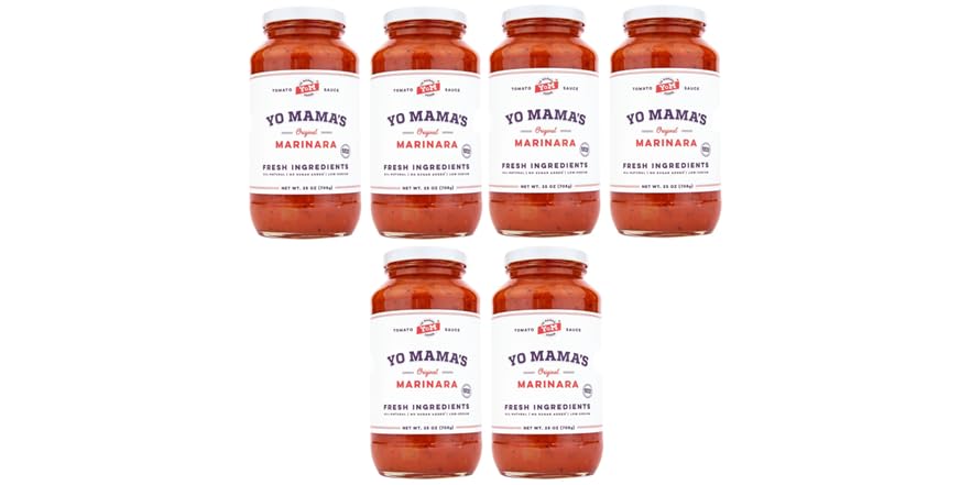 Yo Mama's Original Marinara, 6-Pack