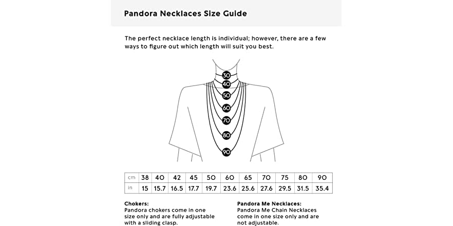 PANDORA Pave Heart Angel Wings Necklace