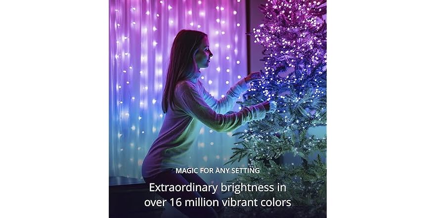 Twinkly Strings 100 LED RGB, LED for In & Outdoor