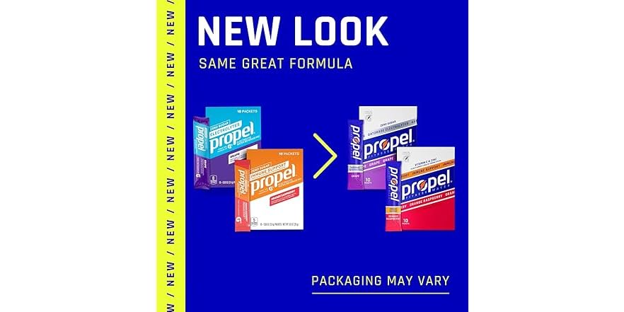 Propel Powder Packets Grape with Electrolytes