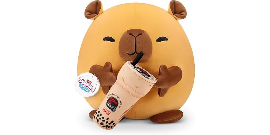 Snackles Series 2 Capybara & Boba 16"