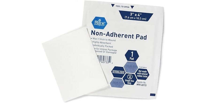 Medpride Sterile Non-Adherent Pads 100ct