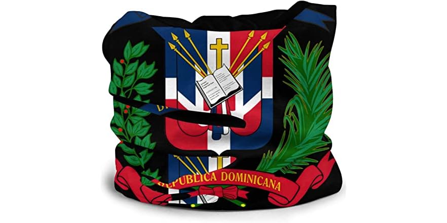 Dominican Republic Flag Tube Bandana