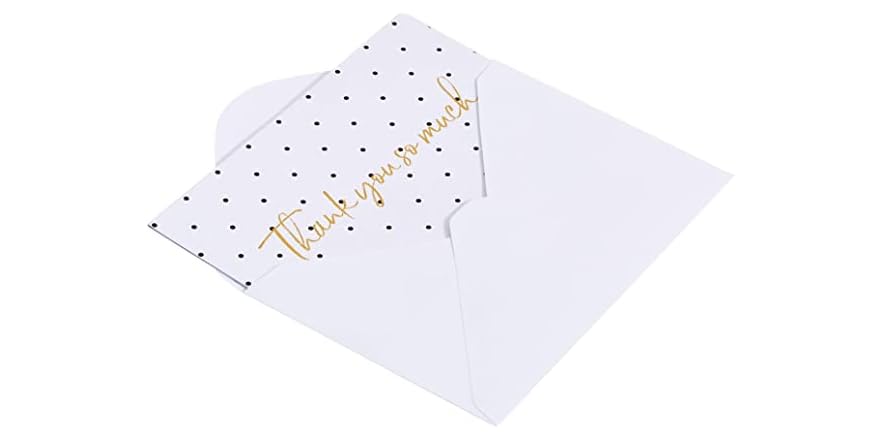 Amazon Basics Thank You Cards