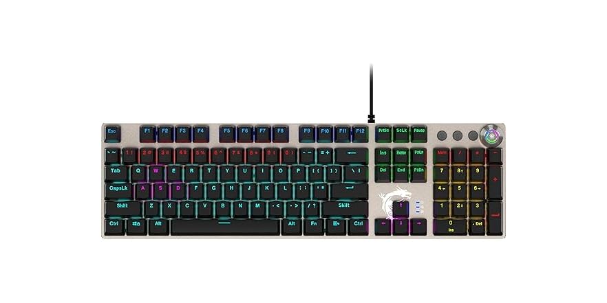 (NEW) MSI Forge FORGEGK310 Mechanical Keyboard (Open Box)