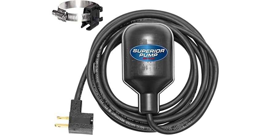 Superior Pump Tethered Float Switch