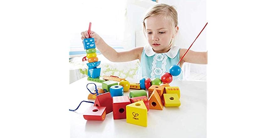 Hape String Along Shapes