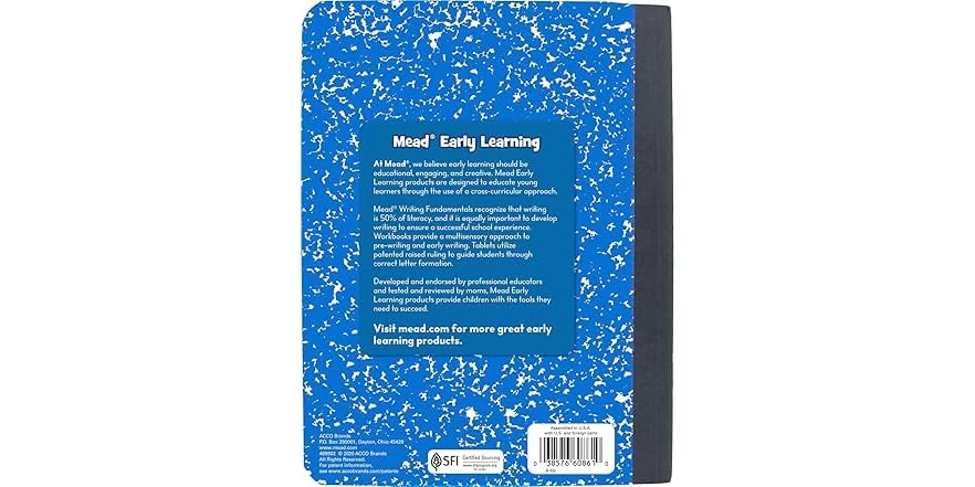 Mead Primary Composition Book 12-Pack