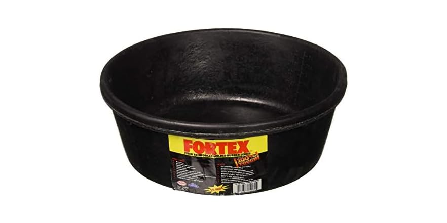 Fortex Feeder Pan Dogs/Cats and Horses, 4-Quart