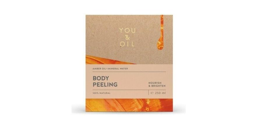 YOU & ME Amber Oil Body Peeling Amber Oil + Mineral Water - 8.45 Oz.