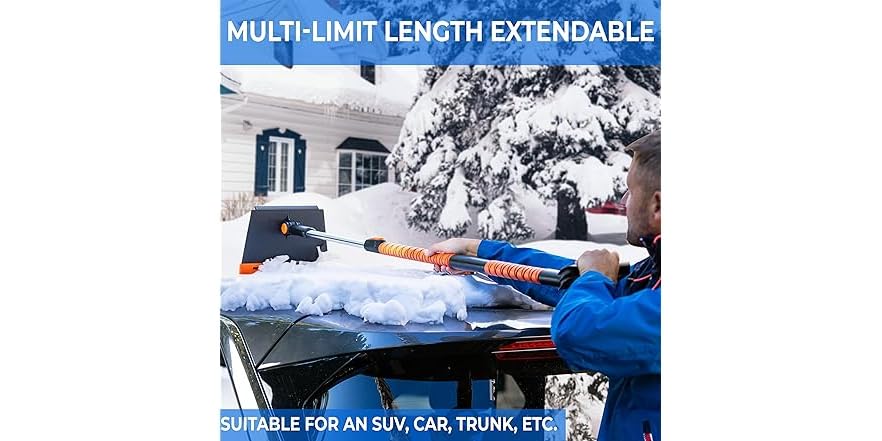 Zone Tech Extendable Snow Ice Removal Kit