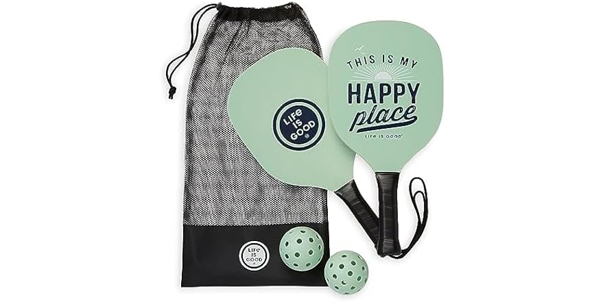 Life is Good Pickleball Starter Set