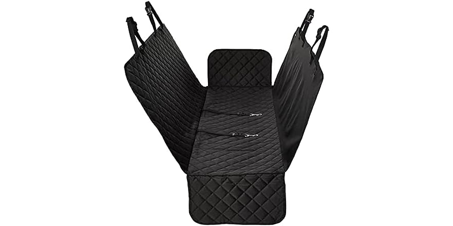 Amazon Basics Quilted Car Backseat Cover, 58" x 54" 681204