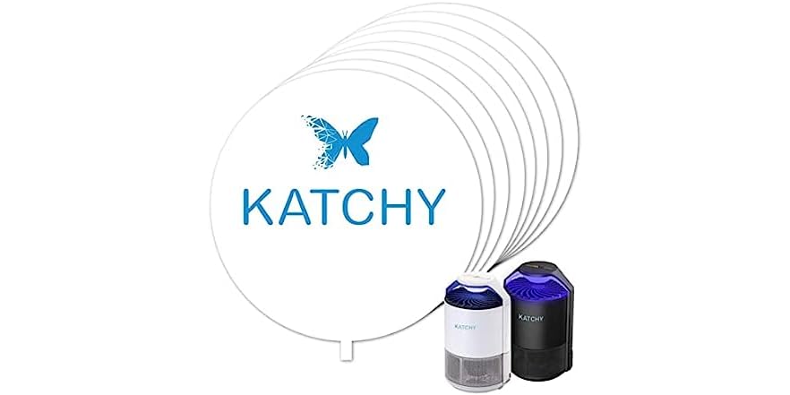 KATCHY 8-Pack of Refillable Glue Boards