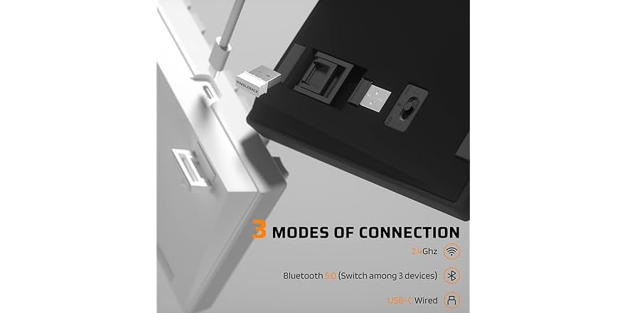 LTC Nimbleback Wireless 83-Key Mechanical Keyboard