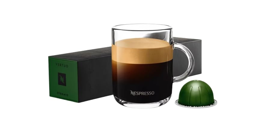 Nespresso VertuoLine Stormio Pods, 60Ct