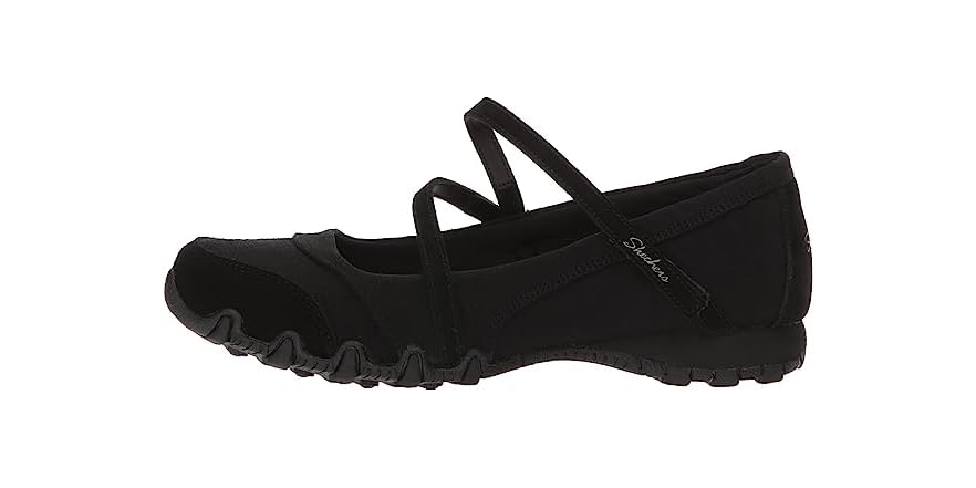 Skechers Women's Bikers Mary Jane Flat
