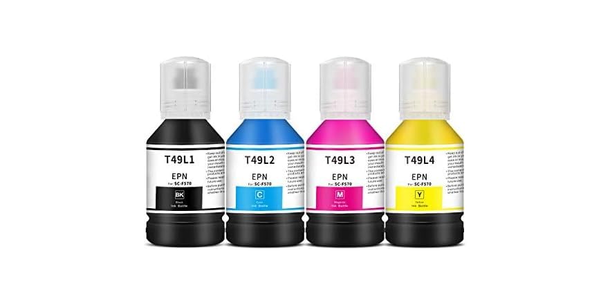 4 Pack T49 Epson Ink Refill