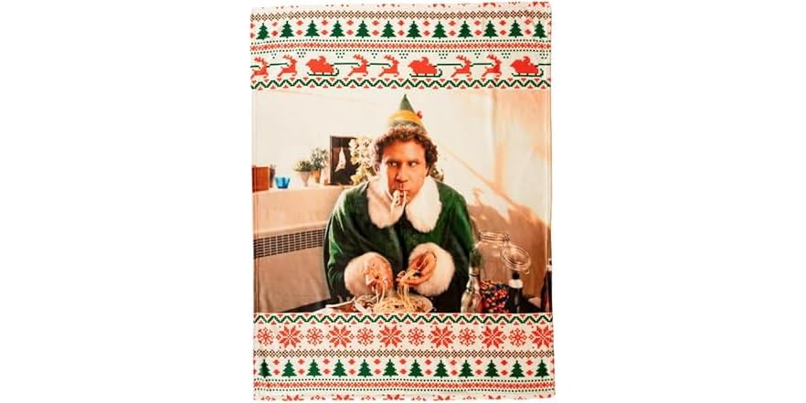 Elf The Movie Buddy Spaghetti Blanket