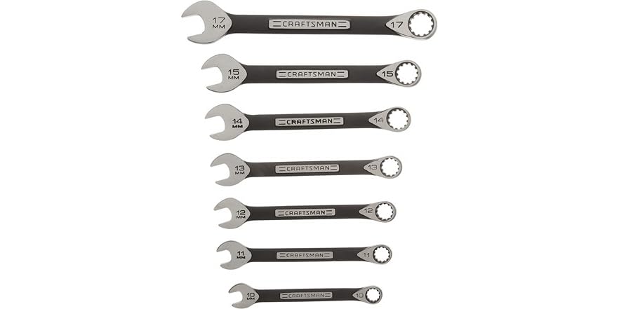 Craftsman 7-Piece Metric Universal Wrench Set