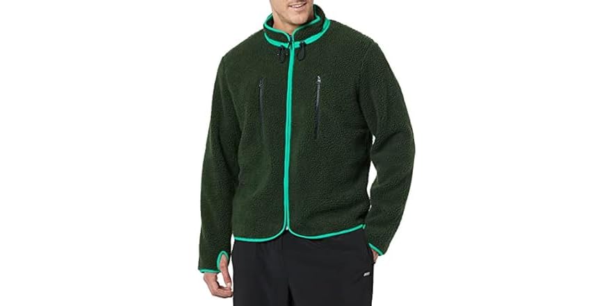 Amazon Men's Teddy Fleece Jacket