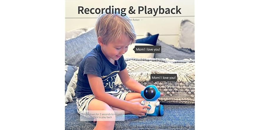 GILOBABY Robot Smart Talking Toy with Voice Control