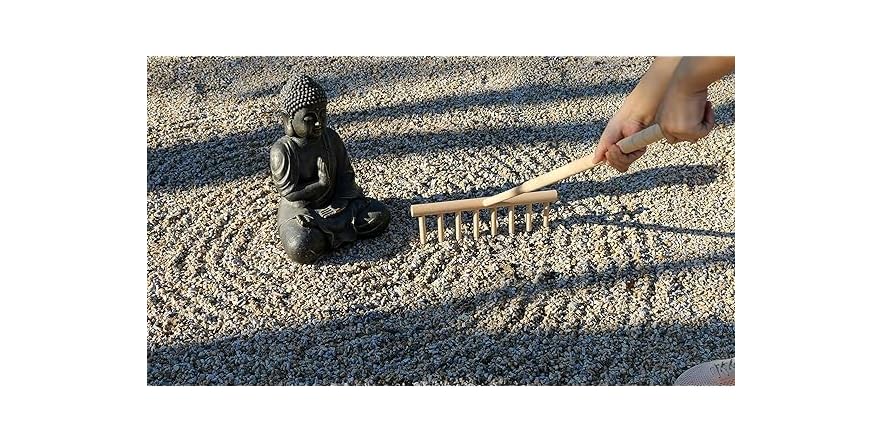 Outdoor 48" Zen Garden Rake Tool