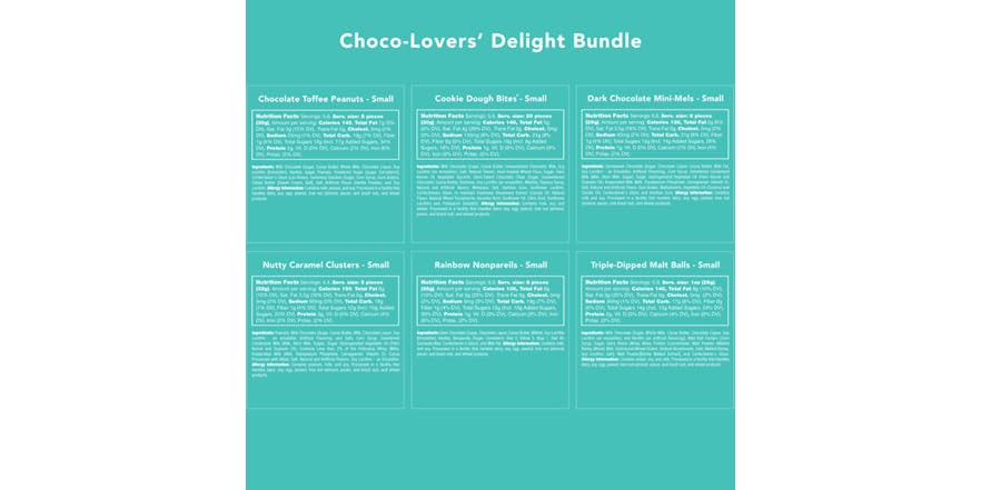 Candy Club Choco-Lovers' Delight 6 Pack