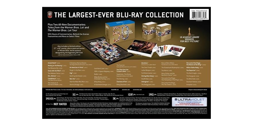 Best of Warner Bros 50 Film Collection