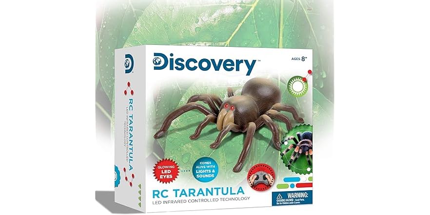 Discovery™ RC Tarantula Spider – Remote Control Toy Spider
