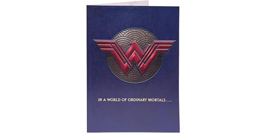 Wonder Woman Pop-Up Card