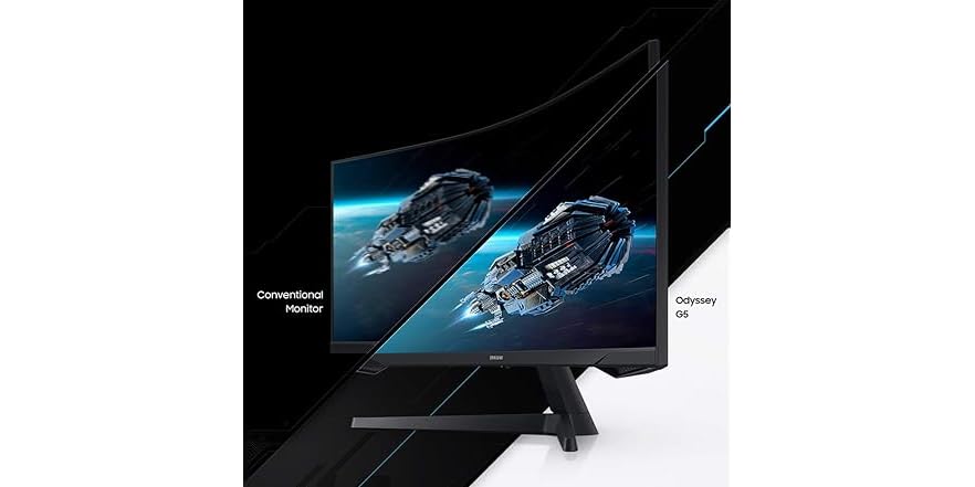 NEW | Samsung Odyssey G55T UWQHD Curved Gaming Monitor