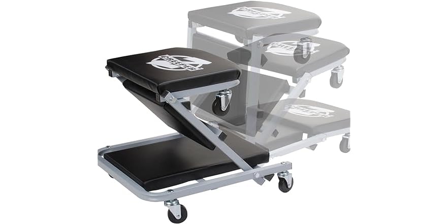 Pro-Lift Mechanic 2 in 1 Foldable Creeper Seat