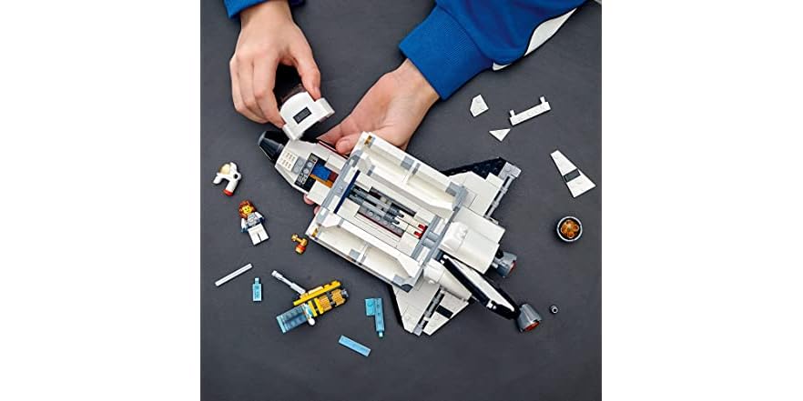 3-in-1 Space Shuttle Adventure Building Kit