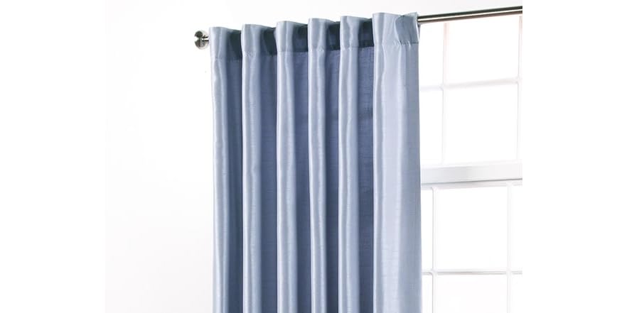 84" Reflections Back Tab/Rod Pocket Panel-Blue