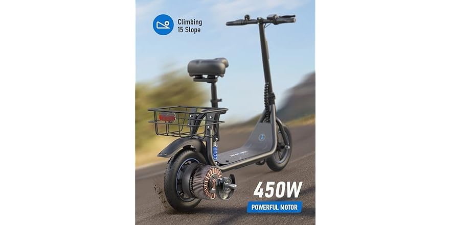 URBANMAX C1 Electric Scooter with Seat